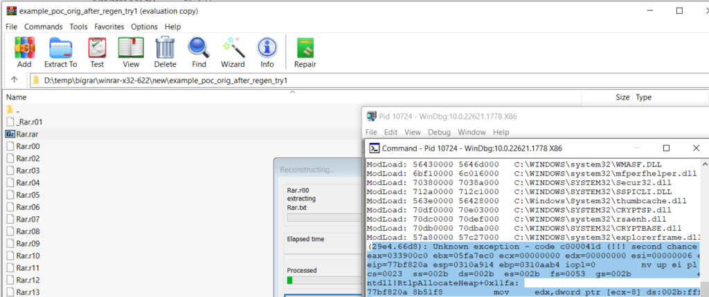 Game Of Rars Exploring A New Remote Code Execution Vulnerability In Winrar With Proof Of